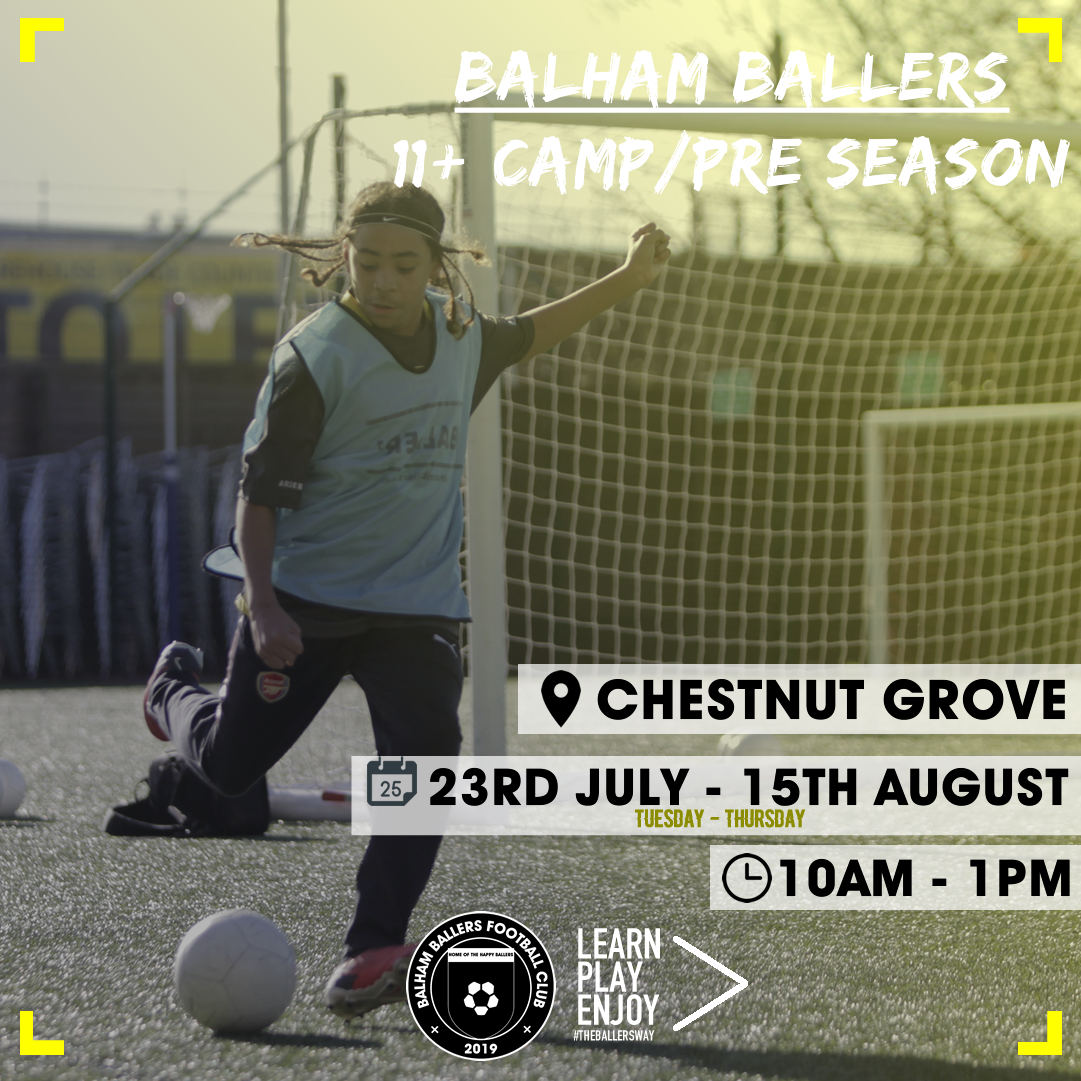 11+ Camp – Balham Ballers